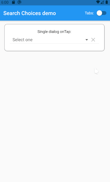 search_choices | Flutter package